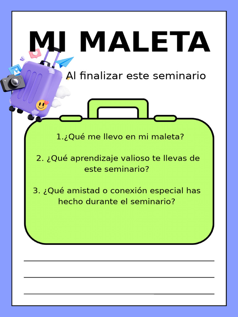 Mi Maleta | PDF