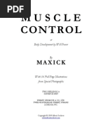 Greath Strength Muscle Control | PDF | Weight Training | Muscle