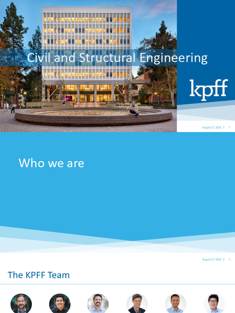 2024-08-27 KPFF Lunch and Learn | PDF | Seismology | Water And The ...