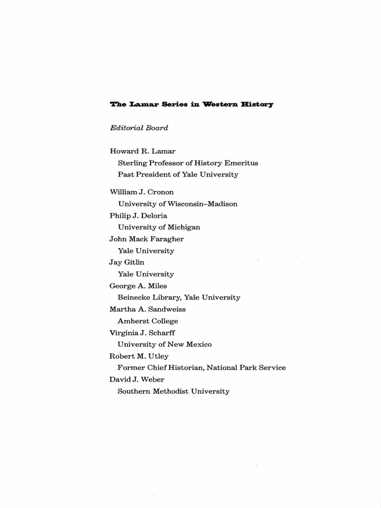 Frontiers A Short History of The American West (Robert v. Hine, John ...