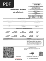 Acta de Nacimiento (Editable - en Blanco) ... | PDF | Gobierno | Comunicación escrita