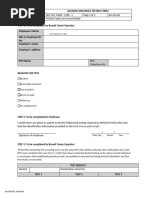 Alcohol Breath Test Record Form | PDF | Alcohol Abuse | Ethanol