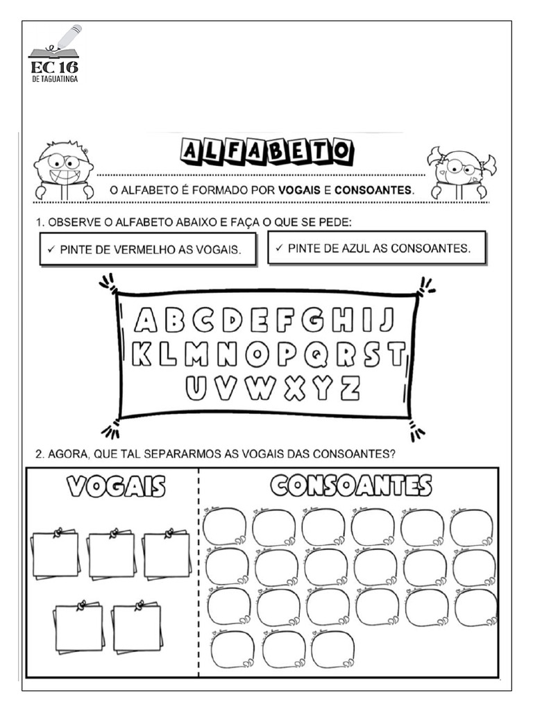 Formulário da Escola Classe 16 Taguatinga | PDF