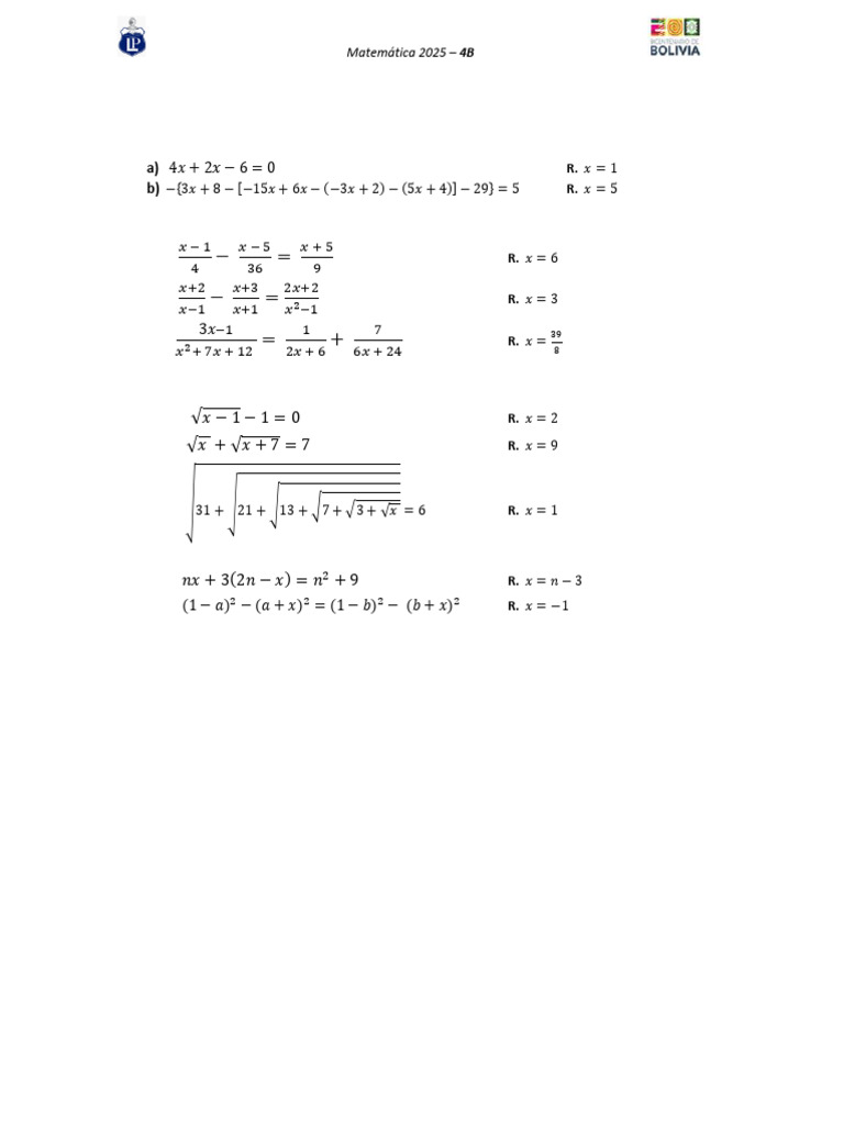 Prac1_EcuaLineal_25asd | PDF