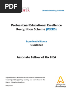 FHEA Application Guidance Notes | PDF | Educational Assessment | Curriculum