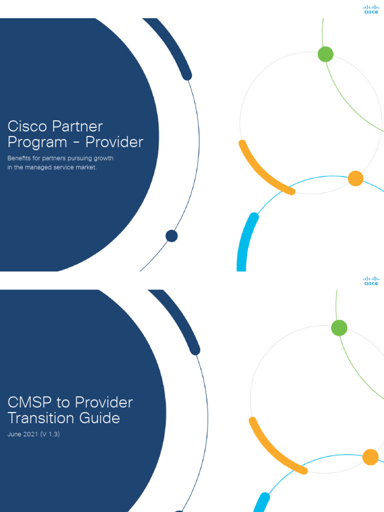 At100 Evolution - Cisco Partner Program Provider Overview | PDF ...