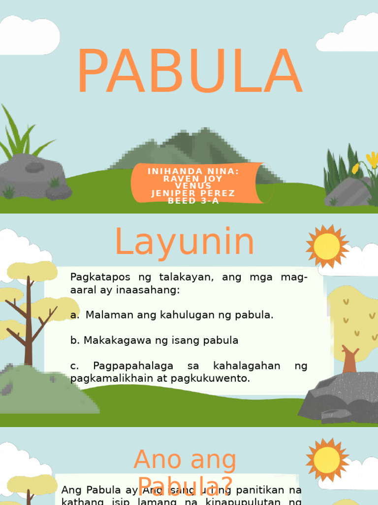 Pabula | PDF