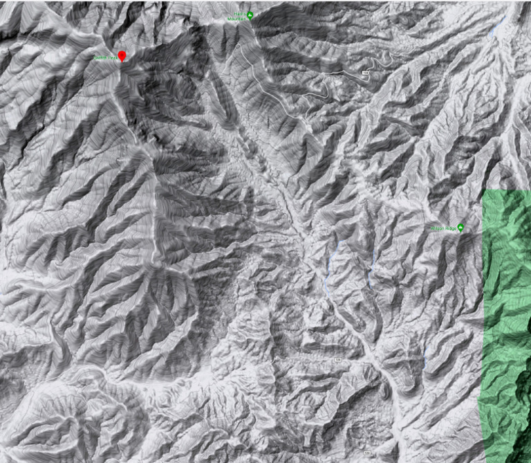 Map Griffith Peak Sexton Ridge | PDF