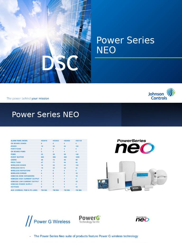 Power Series NEO Intrusion System Guide | PDF