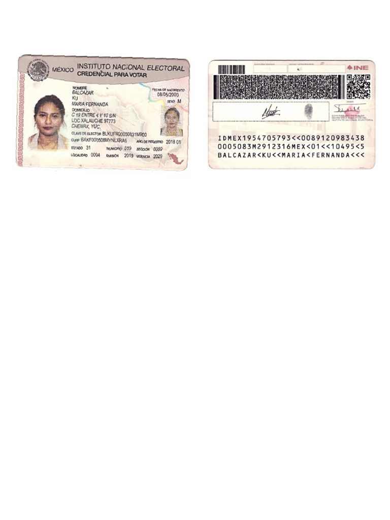 Credencial Fernanda | PDF