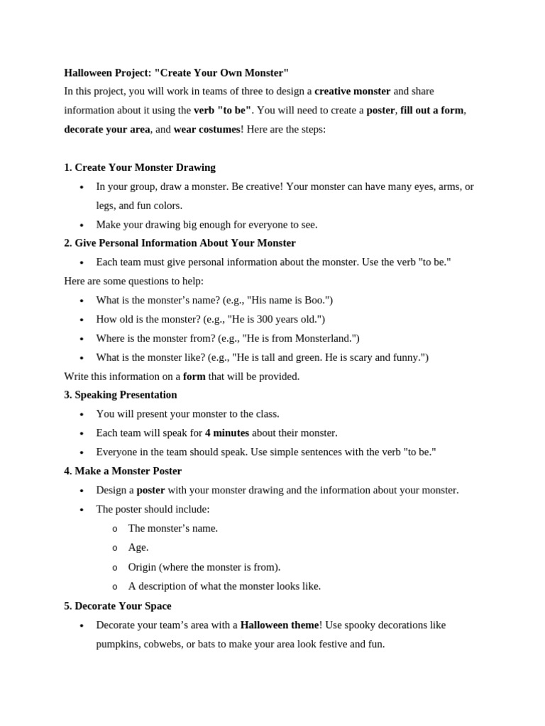 Halloween Project | PDF | Halloween