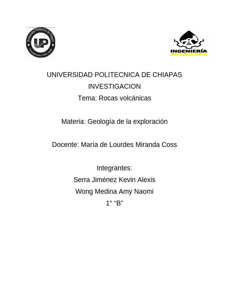 Rocas Volcanicas | PDF | Roca (geología) | Roca ígnea