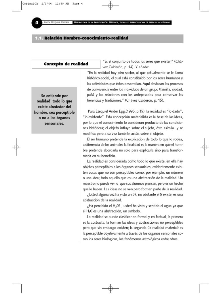 realidad (1) | PDF | Realismo filosófico | Realidad