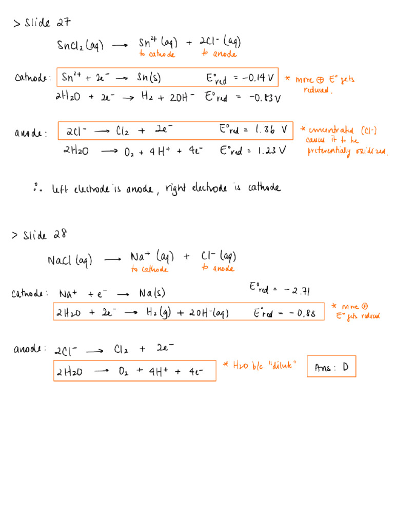 AP-IB Chemistry - Class 23 Lesson - Checkpoints | PDF