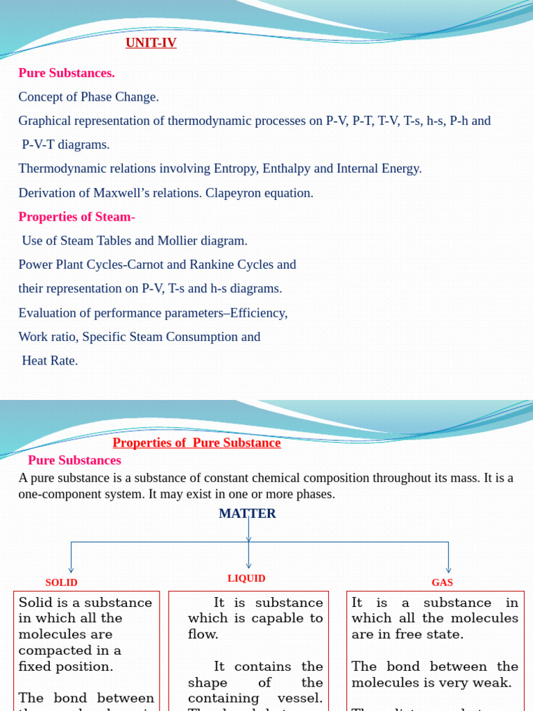 Properties and Diagrams of Steam | PDF | Latent Heat | Phase (Matter)