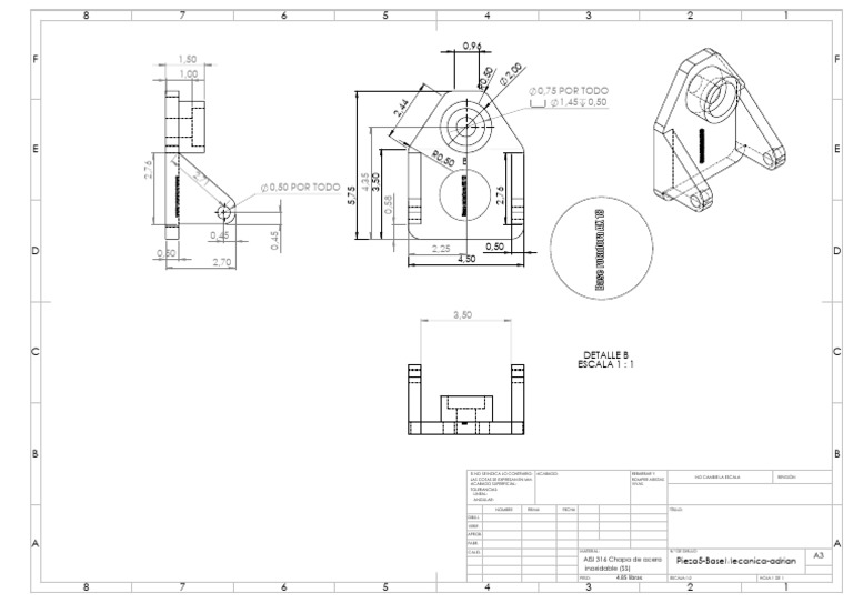 Pieza5 BaseMecanica Adrian | PDF