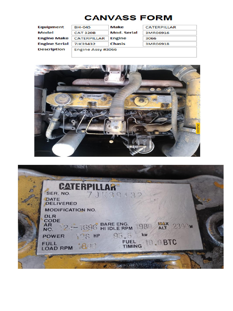 BH-45 Engine Assy | PDF