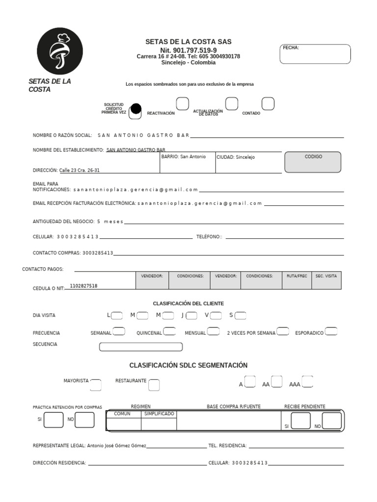 Formatos Credito | PDF