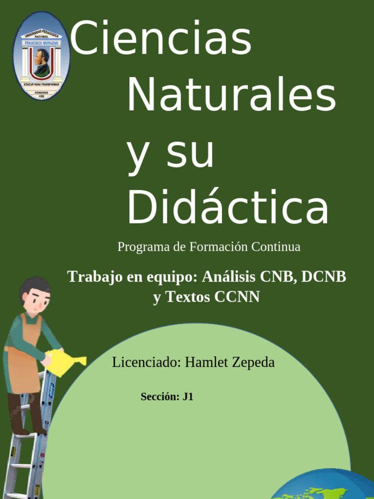 Analisis, CNB, DCNB, Libros de Texto. CCNN | PDF | Plan de estudios | Enseñando