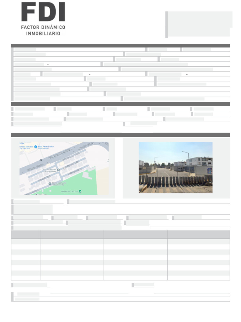 Estimacion de Valor Chalco | PDF | Bienes raíces