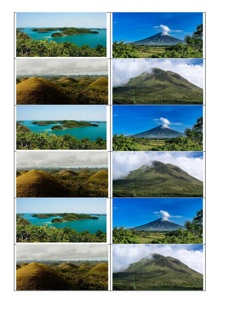 Famous landforms | PDF