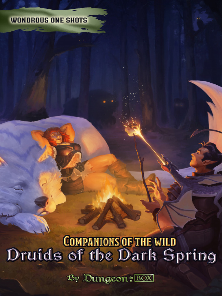 Druids of The Dark Spring - v5 | PDF | Dungeons & Dragons