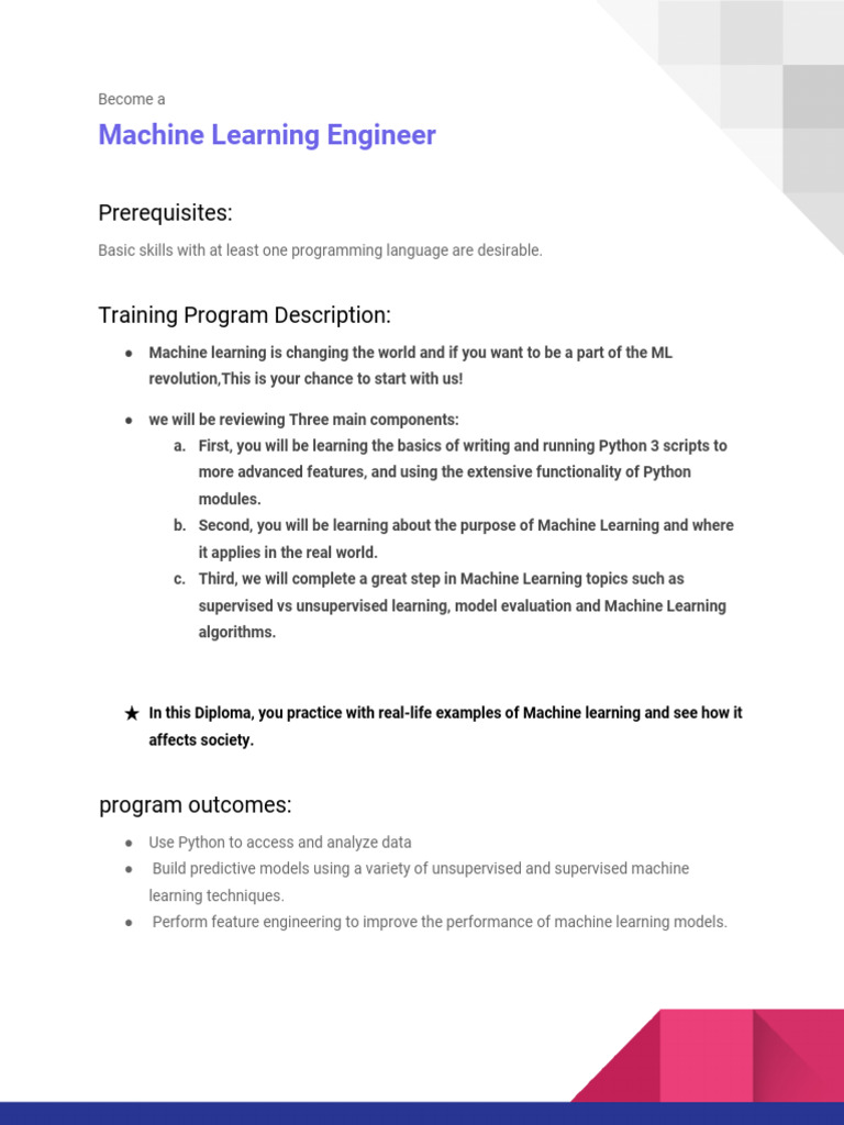 Become A Machine Learning Engineer | PDF | Machine Learning | Cluster Analysis