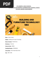 Technical Drawing SBA Sample | PDF | Technical Drawing