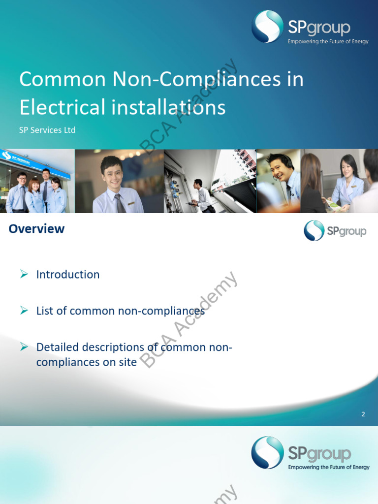 Common Electrical Installation Non-Compliances | PDF | Electrical ...