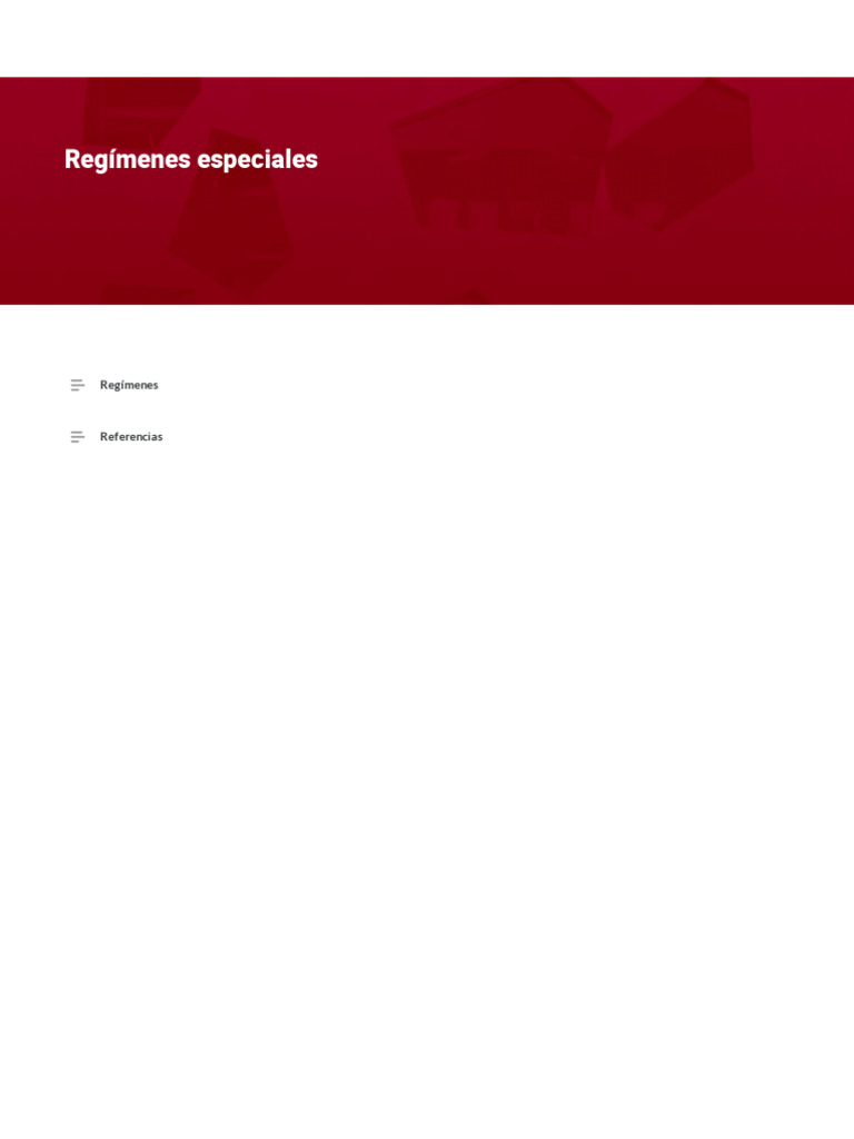 Regímenes Especiales | PDF | aduana | Bienes