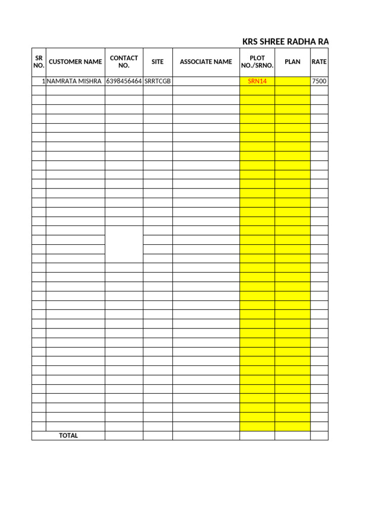 Booking File Krs | PDF