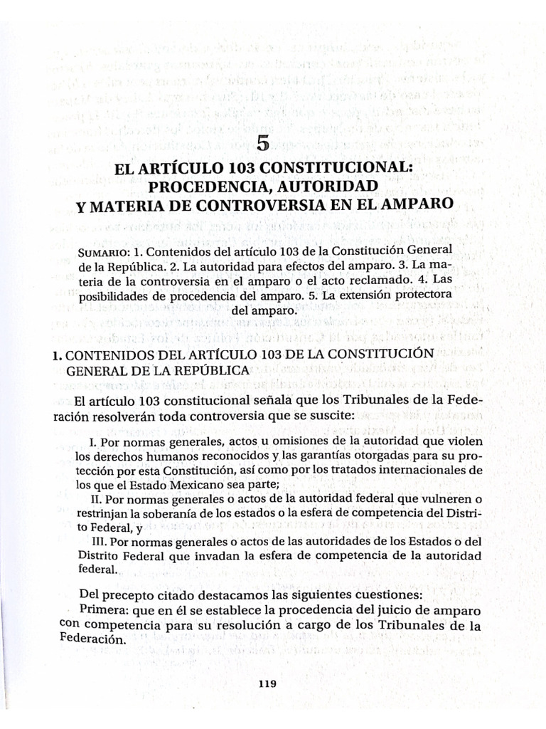 Unidad 3 Marco Constitucional Del Amparo | PDF