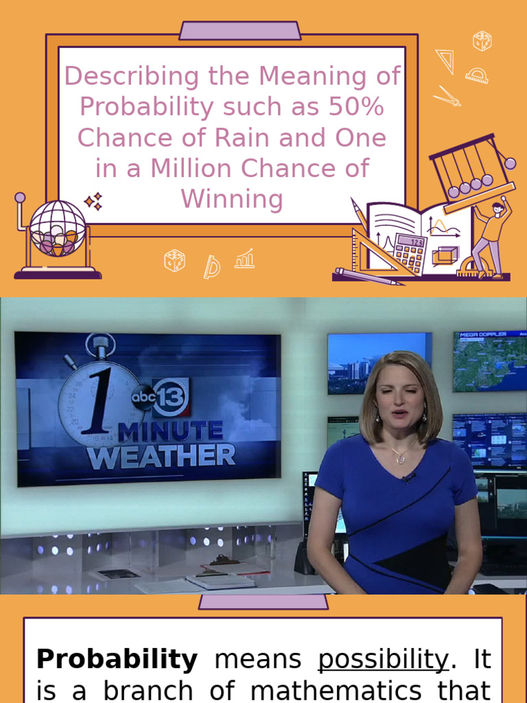 Describing The Meaning of Probability | PDF | Probability | Applied ...