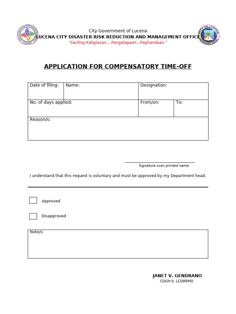 CTO FORM | PDF