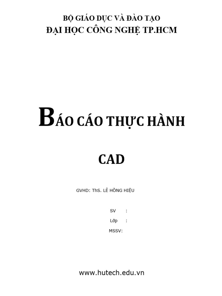 Cad - Báo Cáo - 2022 | PDF