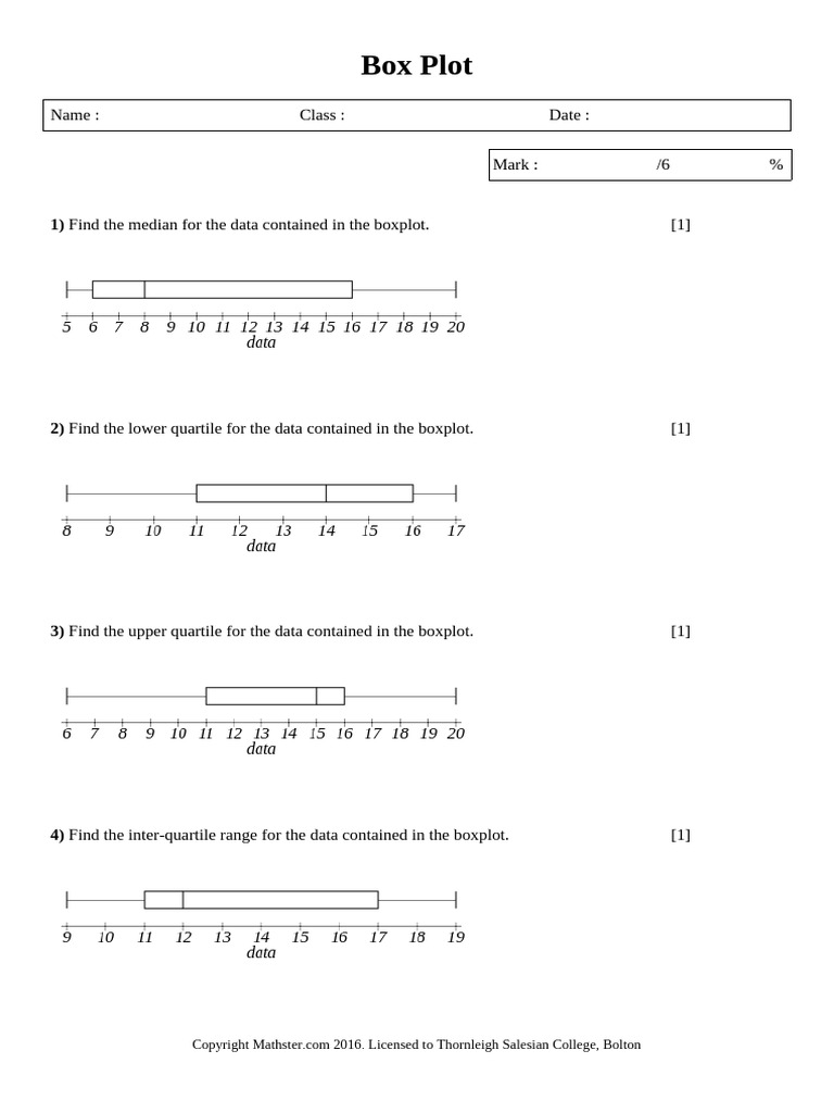 Box Plot - 3 | PDF