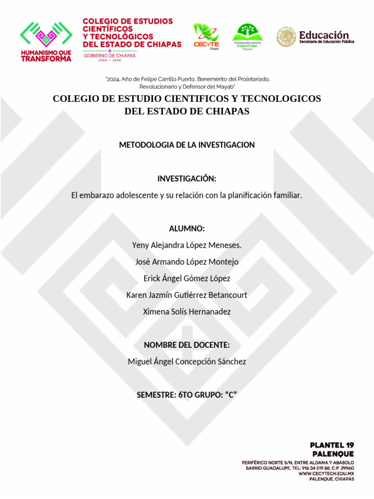 Metodologia Arman | PDF | Planificación familiar | Educación sexual