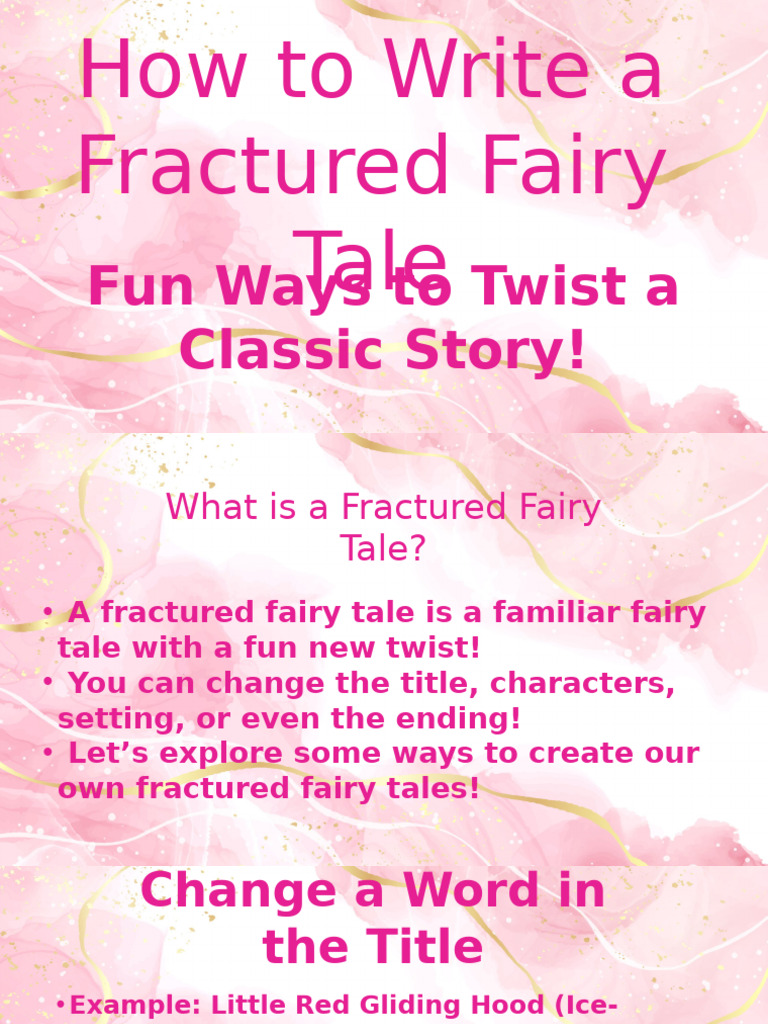 Fractured Fairy Tales | PDF