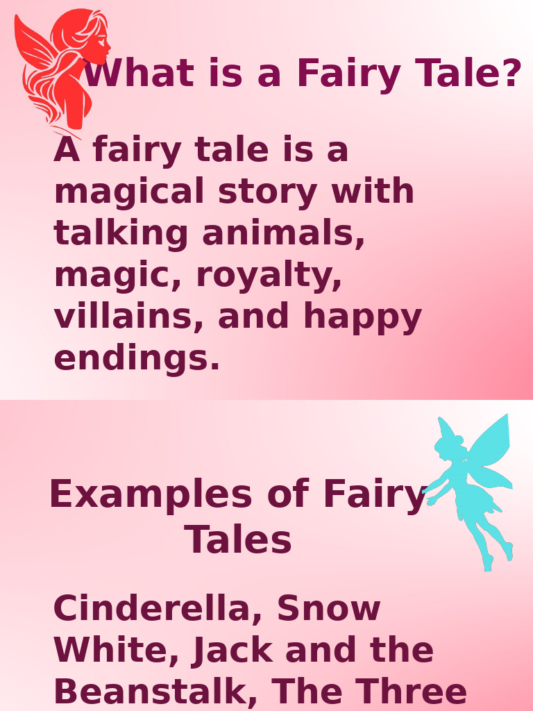 Understanding Fairy Tales: Key Elements | PDF