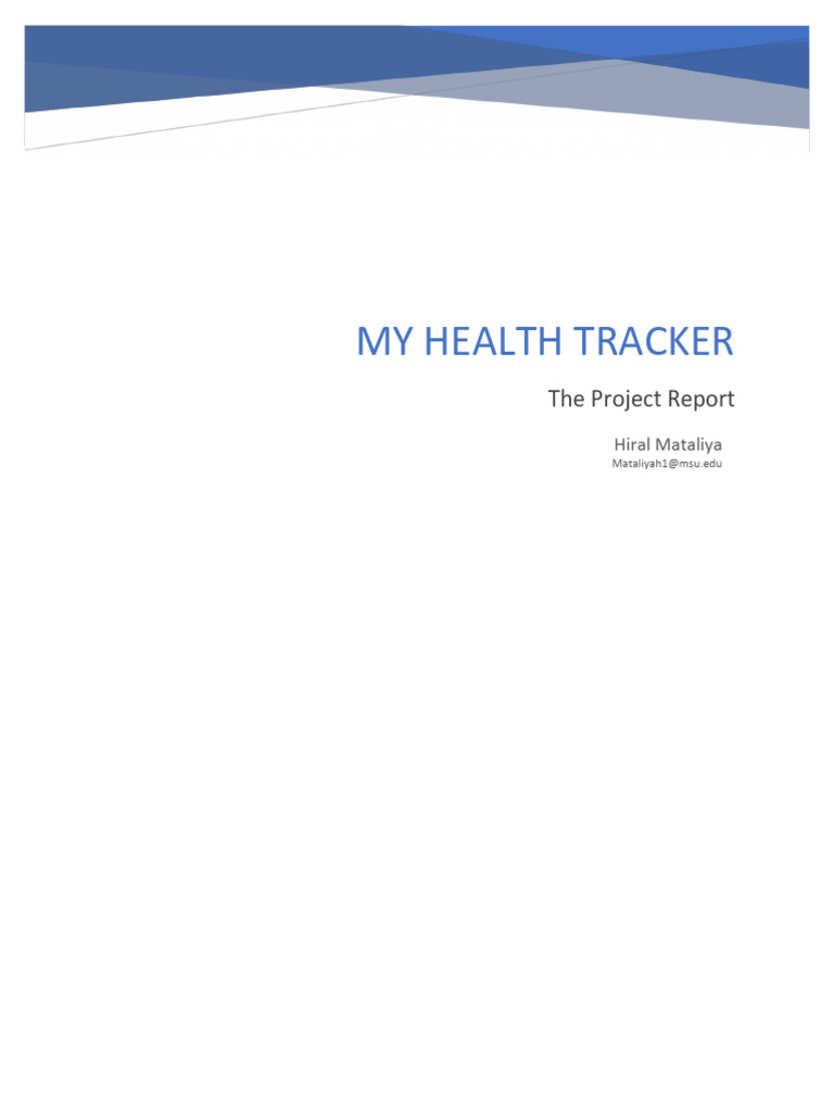 HCI Final Report Sample | PDF | Mental Health | Emotions