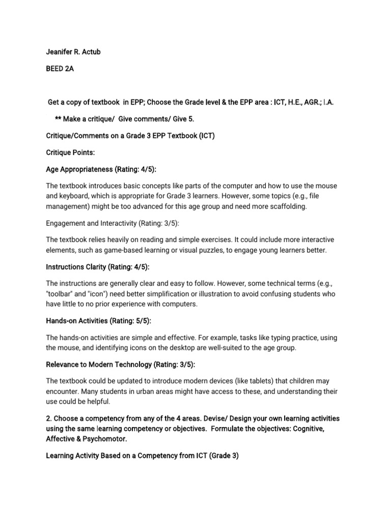 Epp Conceptual Framework | PDF | Educational Technology | Learning