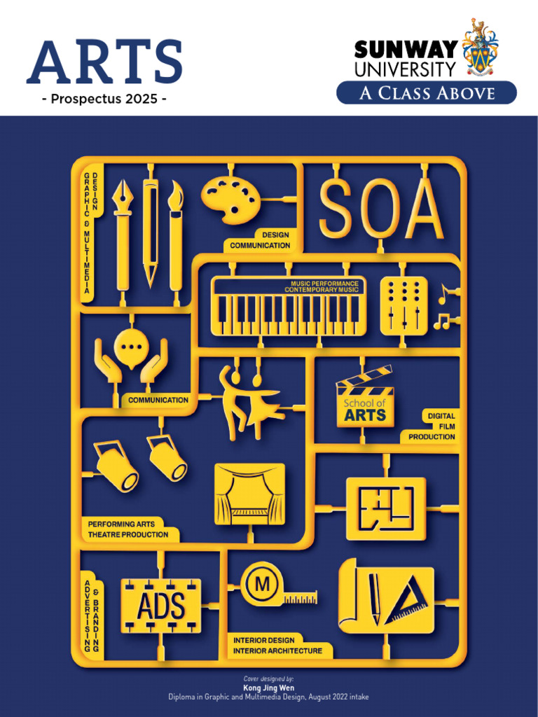 Sunway Soa Arts Ug Prospectus 2025 1 | PDF | Graphic Design | Bachelor's Degree