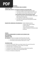 Grade 8 - Elements | PDF | Chemical Elements | Periodic Table