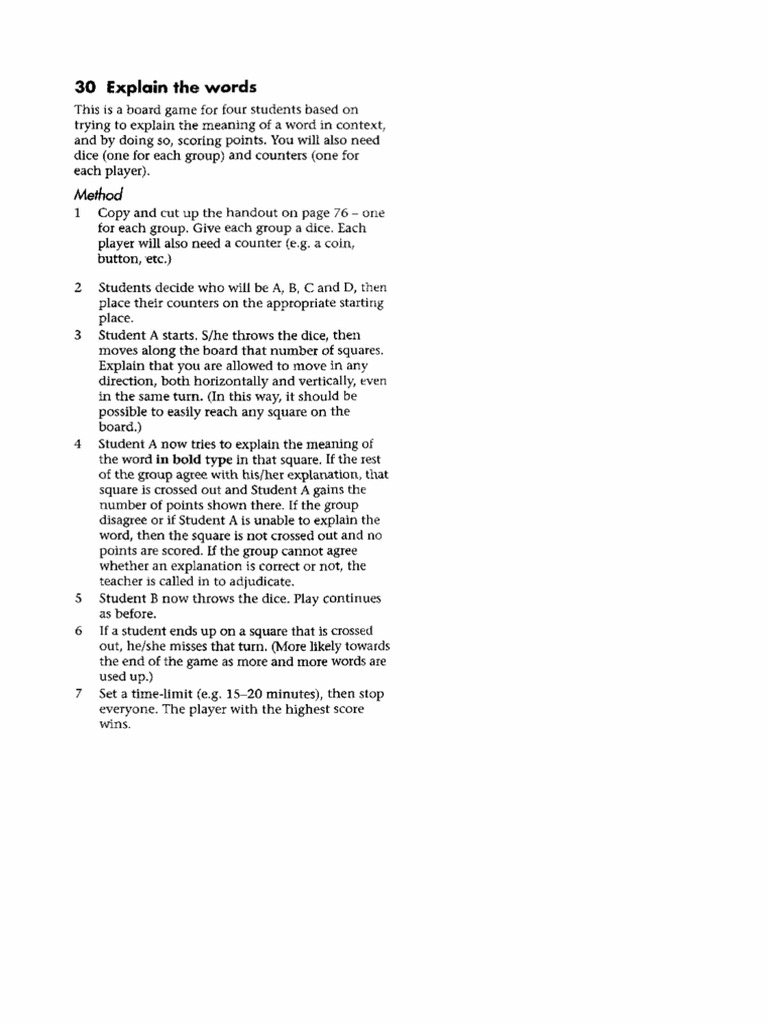 Mixed Vocabulary | PDF