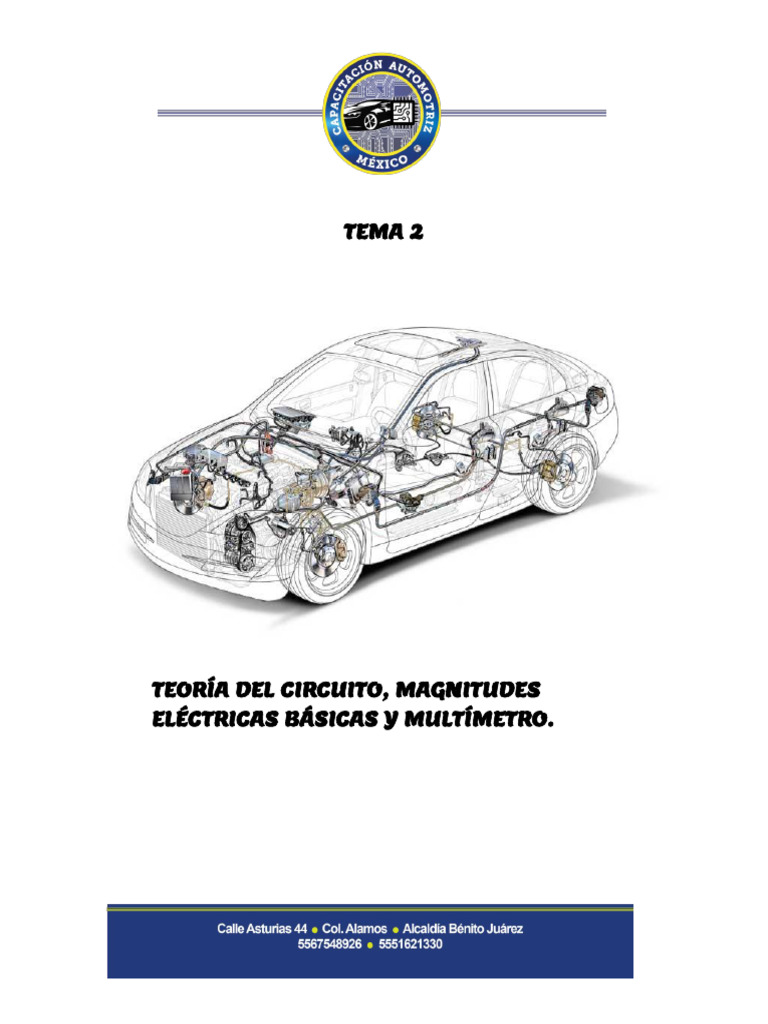 Bases eléctricas CAM | PDF | Corriente eléctrica | Corriente continua