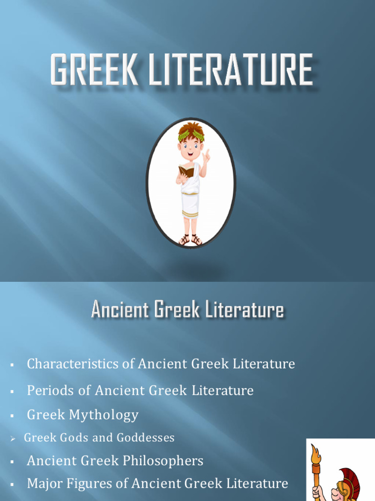 Overview of Ancient Greek Literature | PDF | Ancient Greek Literature ...