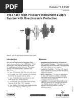 Fisher GX Bulletin Supplement | PDF | Valve | Gas Technologies