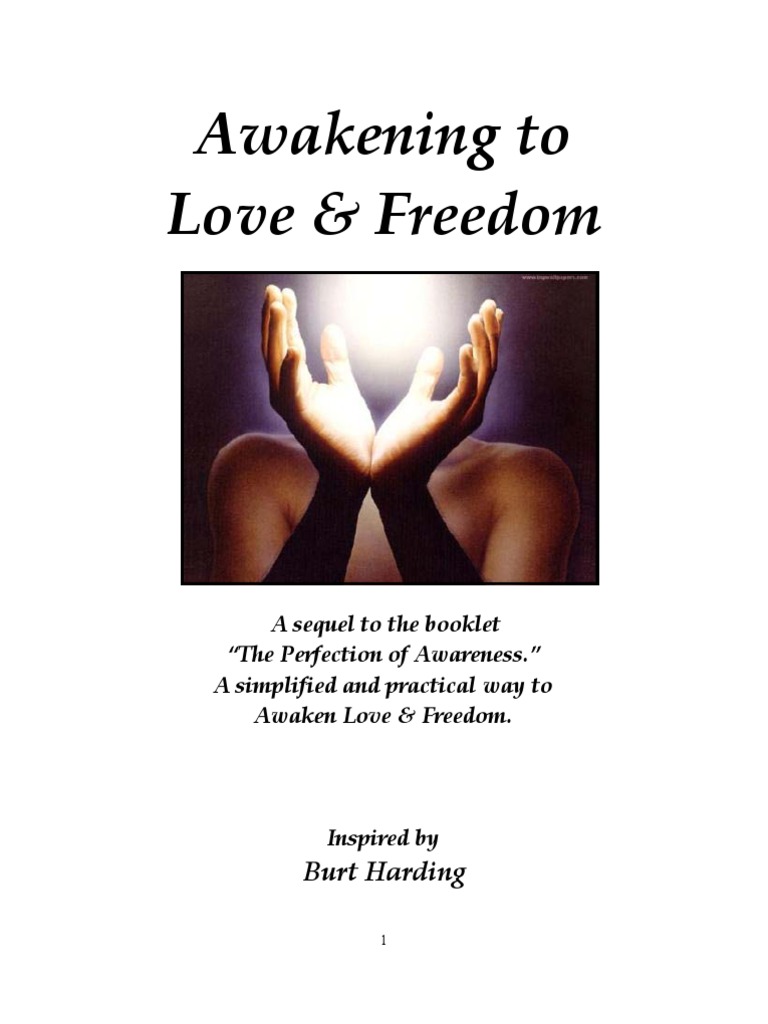 Awakening Love & Freedom Guide | PDF | Thought | Feeling
