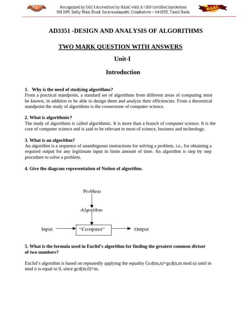 DAA Question Bank - 2 | PDF | Dynamic Programming | Graph Theory