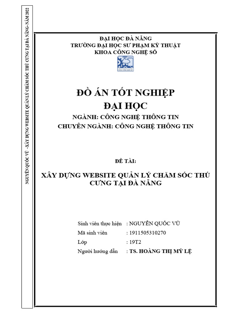 (123doc) - Xay-Dung-Website-Quan-Ly-Cham-Soc-Thu-Cung-Tai-Da-Nang | PDF